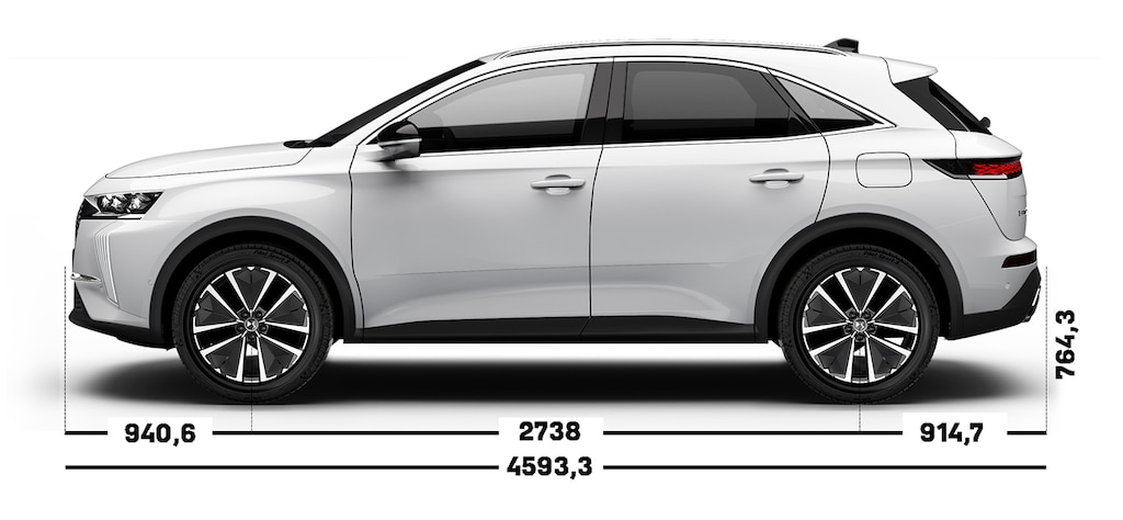 DS 7 Plug-in-Hybrid: Modernes Design und effizientes Fahren